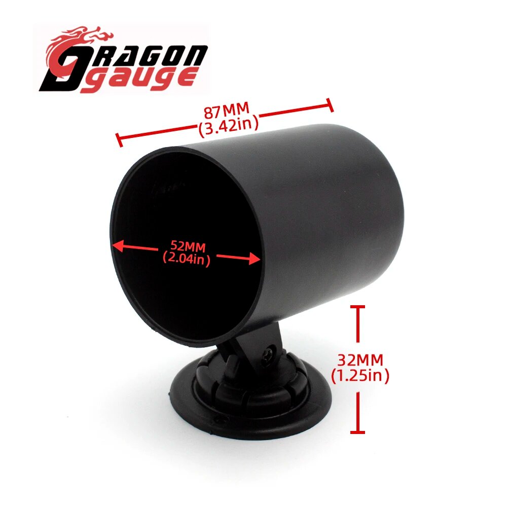 「DRAGON」 Автомобильный цифровой датчик температуры воды 52 мм 40 ~ 150 ℃ С датчиком температуры воды Адаптер датчика температуры воды 1/8NPT