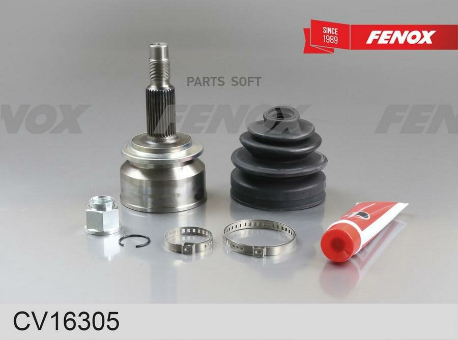 CV16305 FENOX ШРУС TOYOTA RAV4 A30 2.0VVTI-3.5VVTI 05-12 нар.