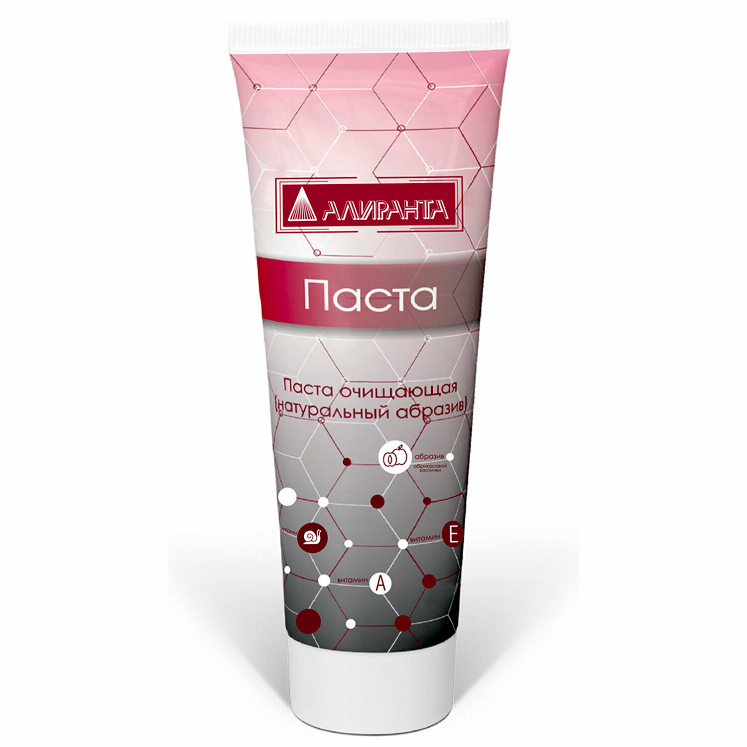 Паста очищающая для кожи 100 мл, алиранта, с натуральным абразивом, флип-топ, 20001 (цена только за 1 шт.)