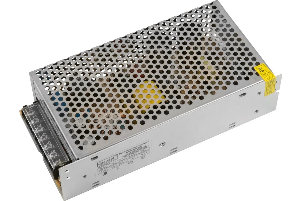 General Lighting Systems Драйвер для светодиодной ленты 200Вт 12В IP20 GDLI-200-IP20-12 512800