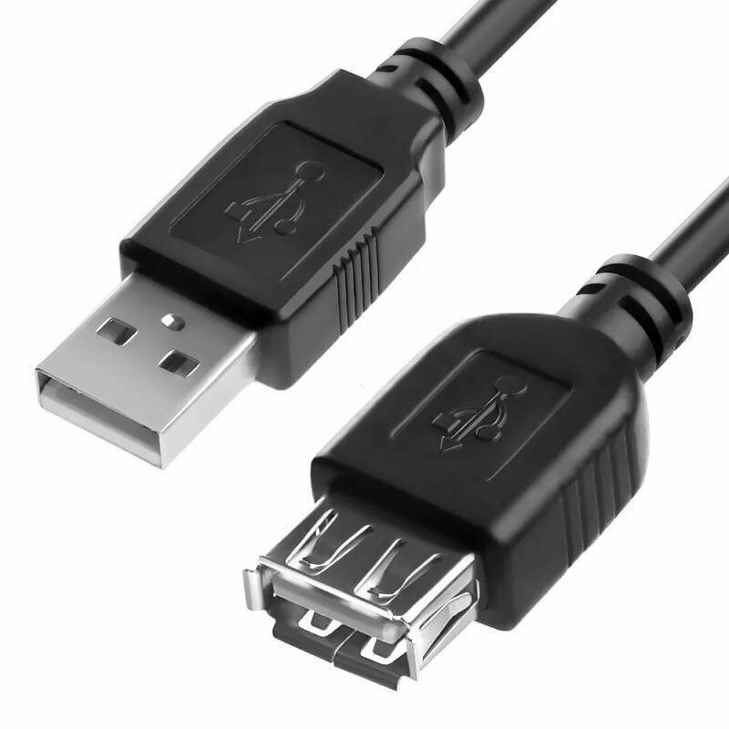 Кабель USB-удлиннитель Perfeo USB 2.0 3м U4504, 1шт.