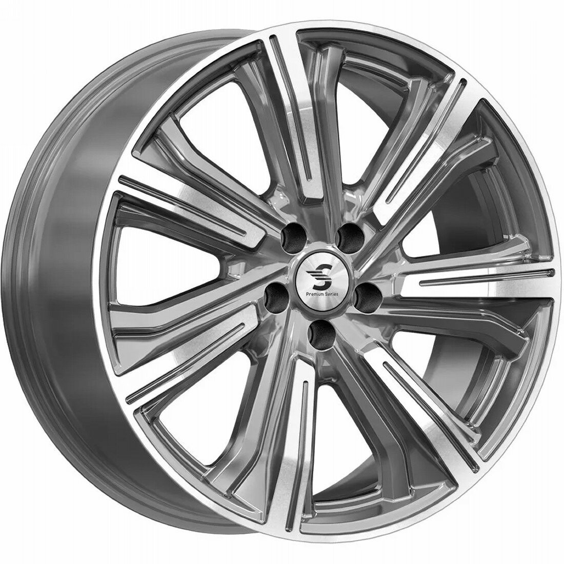 Колесный диск Premium Series КР1067 Kleemann 8,5x20 5x114,3 ET48 67,1 Diamond Gloss Graphite