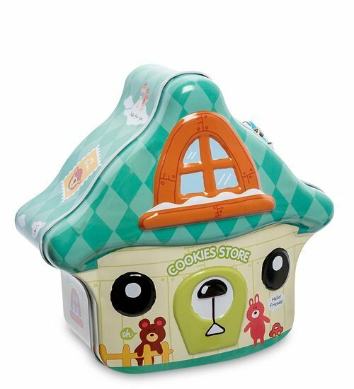 Металлическая копилка Пряничный домик BX- 53/4 113-603361