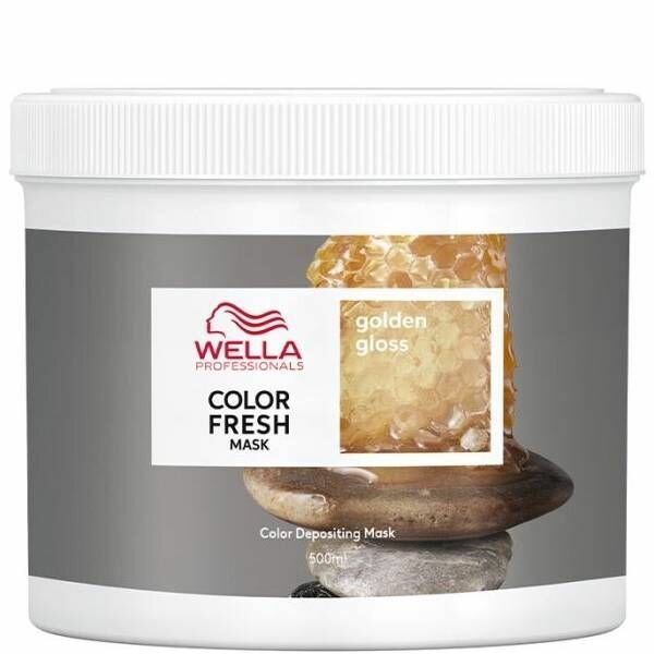 Wella Professionals Оттеночная маска для волос Color Fresh Золотой блеск/ Golden Gloss, 500мл