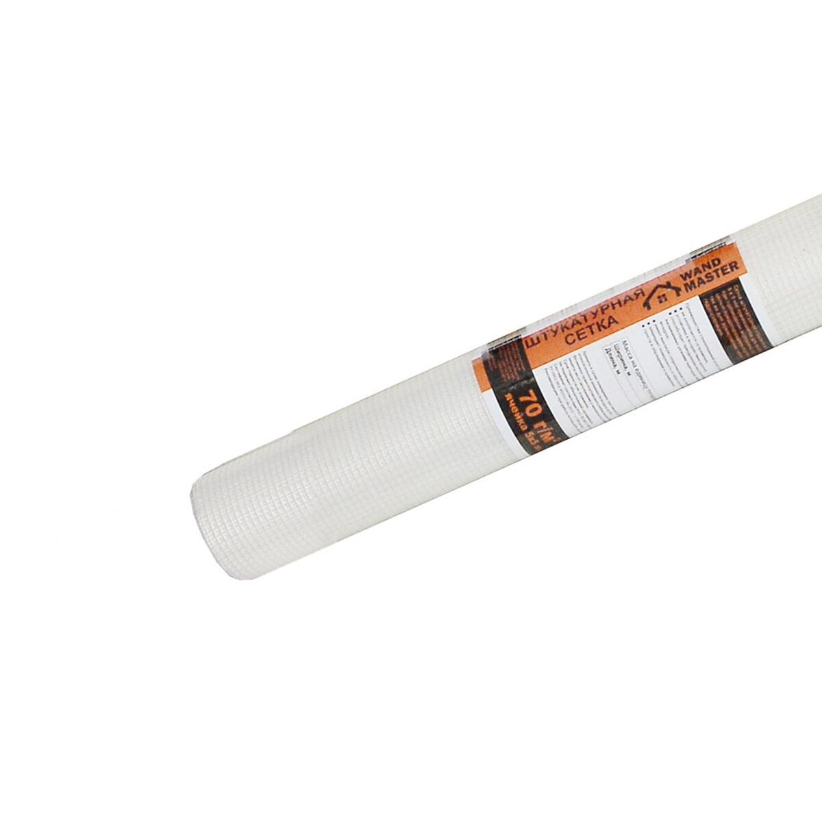 Сетка стеклотканевая WAND MASTER 5х5 мм "Интерьерная" 70 г-м2, 1х20 м