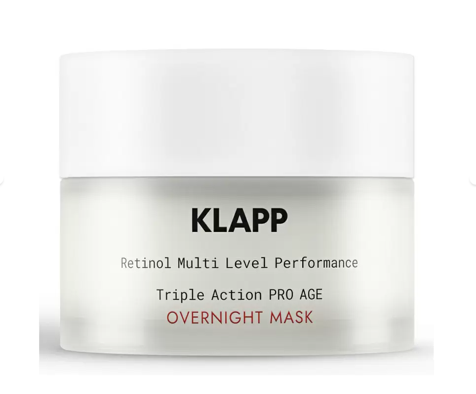 Klapp Retinol Multi Level Performance Triple Action Pro Age Overnight Mask Ночная маска, 50 мл.