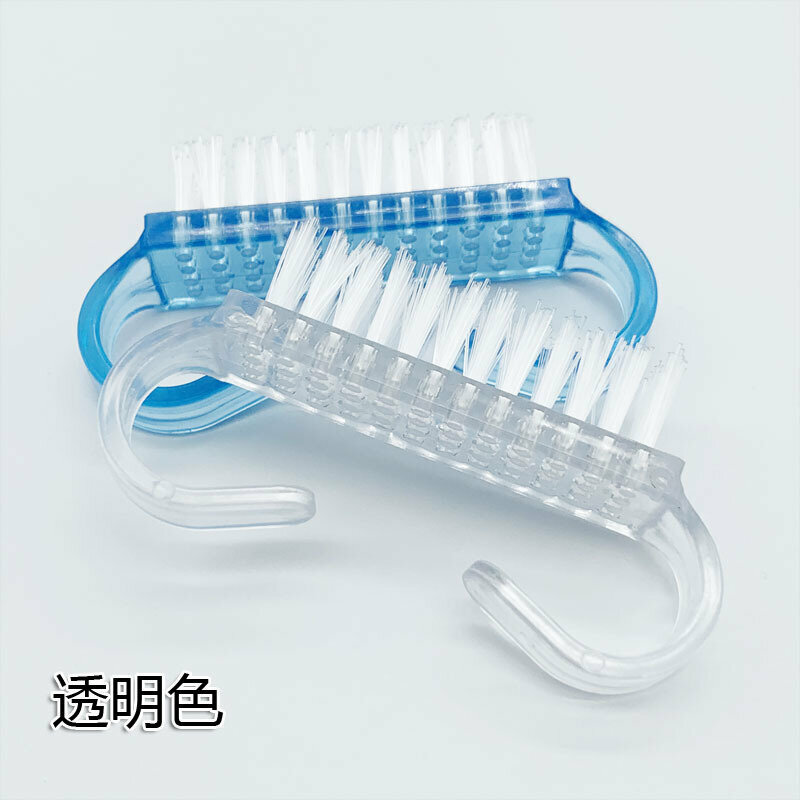 Щетка для ногтей, из бараньего рога, прозрачная