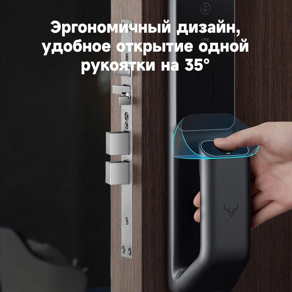LOCKIN, S30Pro, полностью автоматический раздвижной электронный замок с паролем