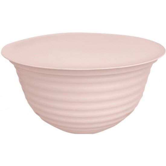 Салатник Hobby Life VERA 4.5л 25.5 см с крышкой микс цветов (HL2418)