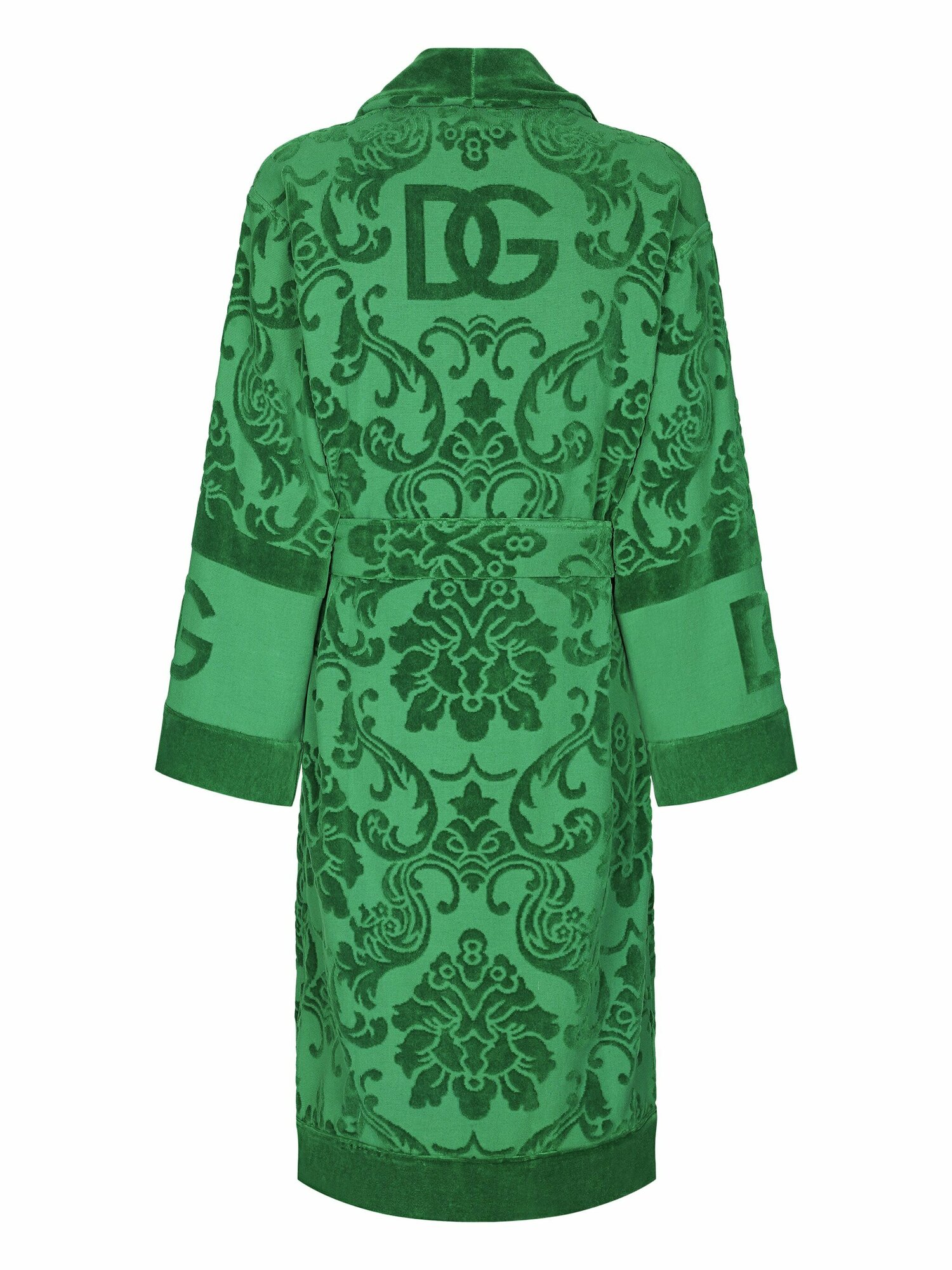 Халат DOLCE & GABBANA, размер S, green — фото 1