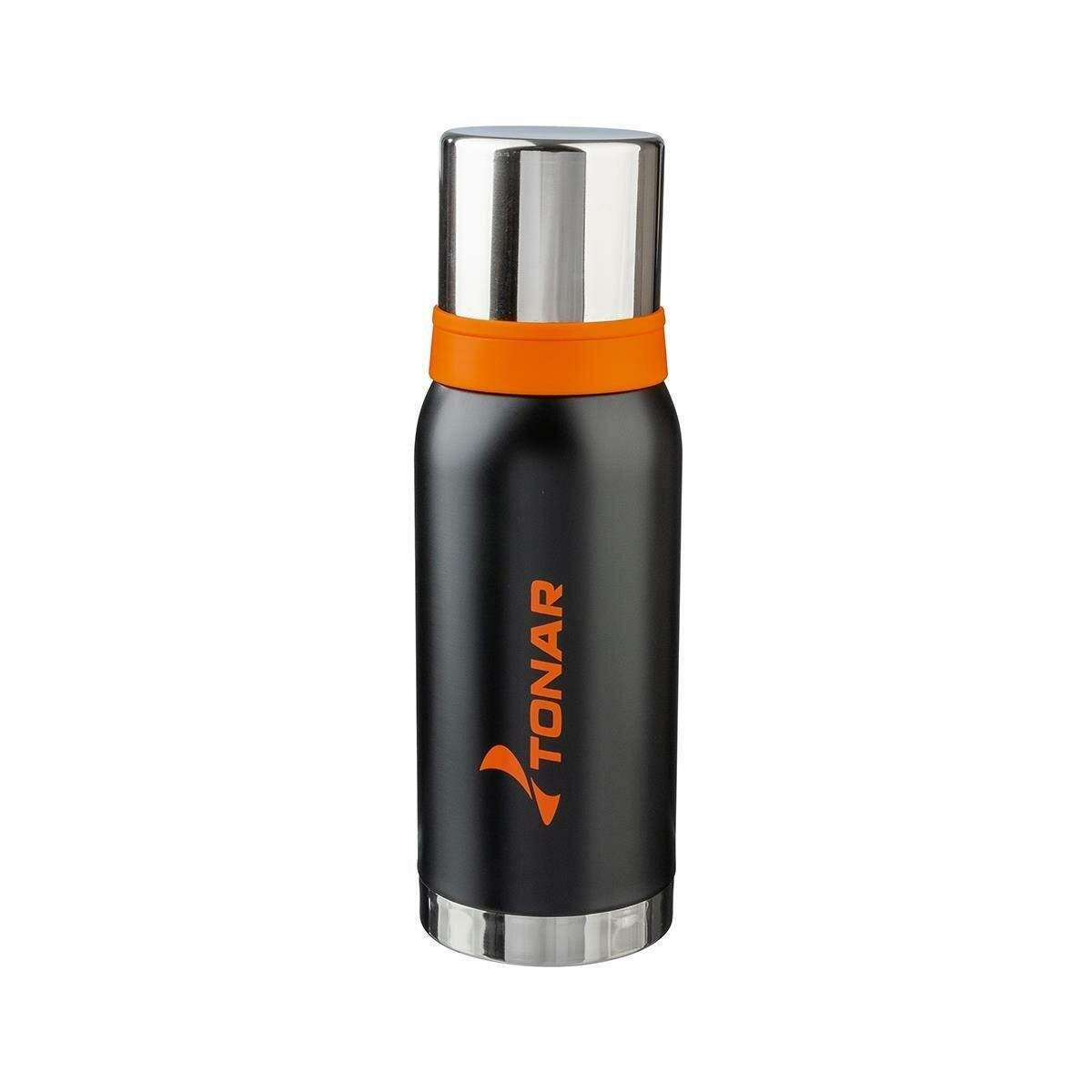Термос тонар (HS. TM-039) 1000ML черный (2 крышки-кружки)
