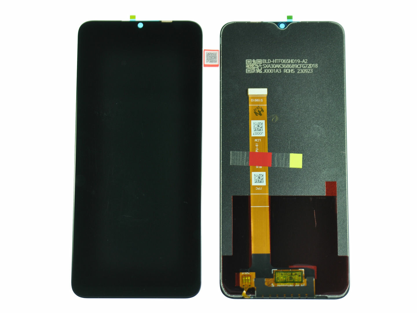 Дисплей для Realme C21Y/Realme C25Y (RMX-3261)+Тачскрин черный ориг100%