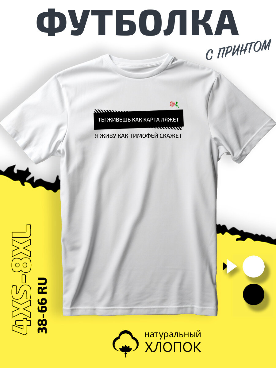 Футболка имя Тимофей