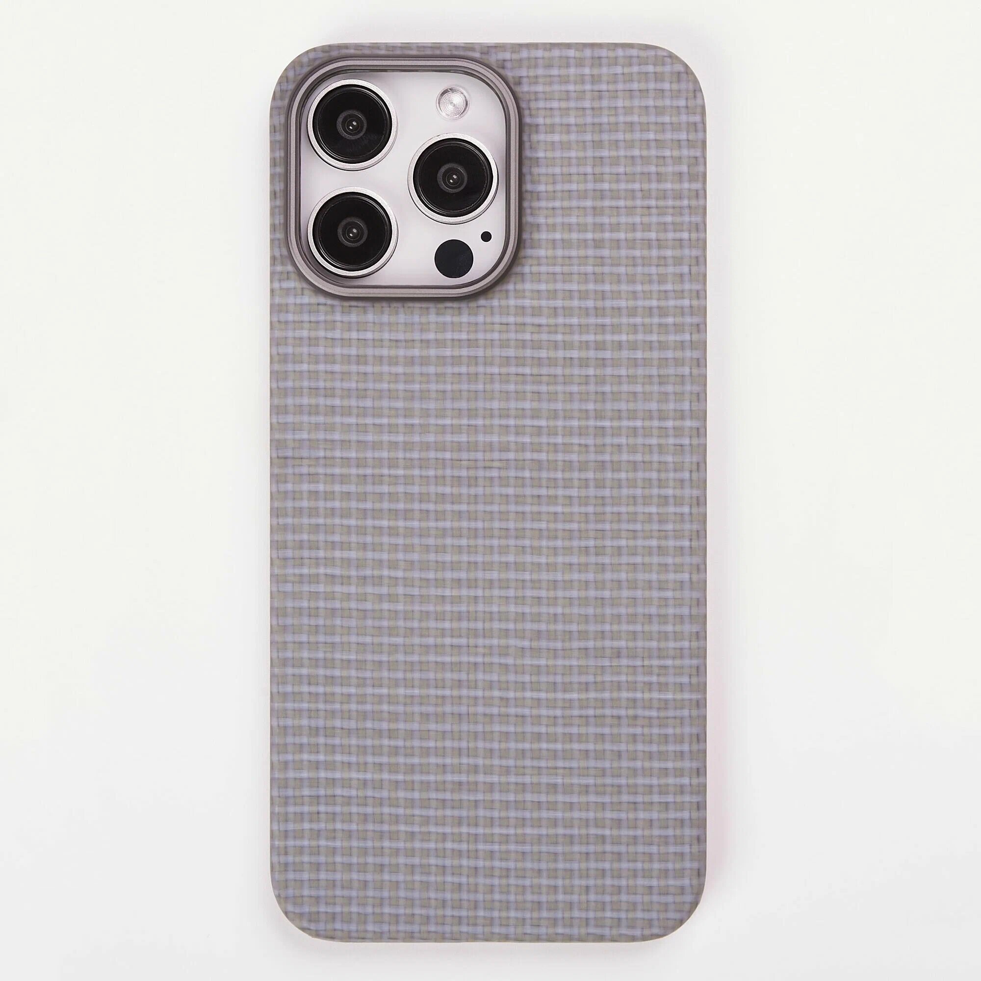 Чехол KZDOO Keivlar для iPhone 15 Pro, арамид (кевлар) ударопрочный, ультратонкий - Titanium Grey