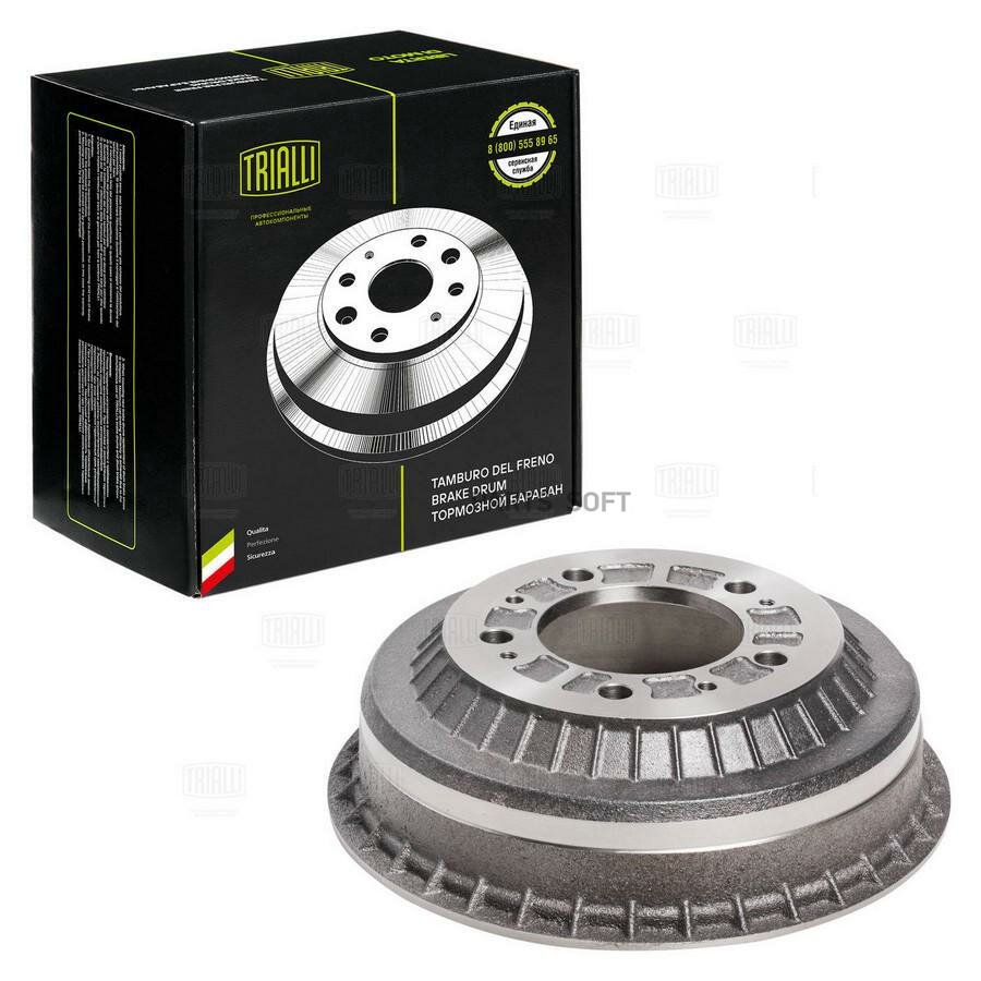 TF058 TRIALLI Барабан тормозной 2121-21214,2123 чугунный (TRIALLI)