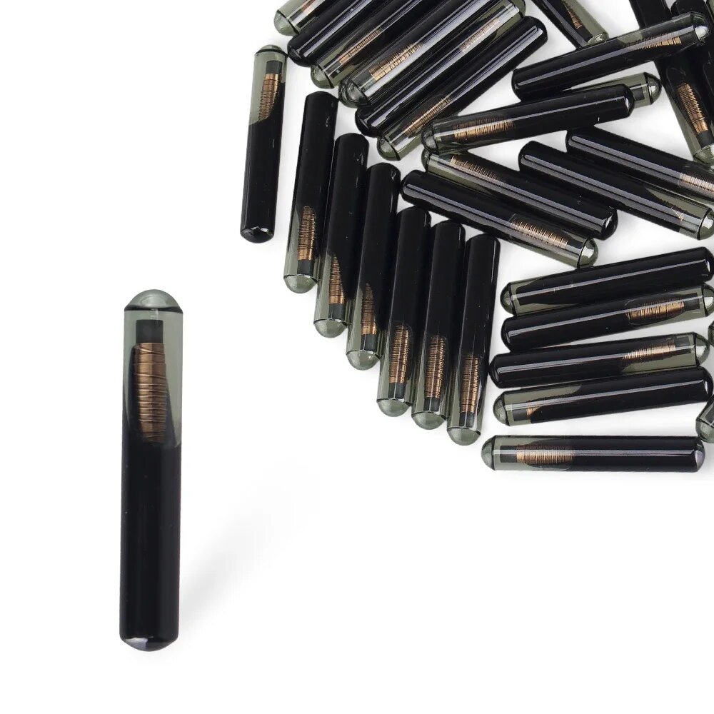 Чип для автомобильного ключа-транспондера KEYYOU 1 шт. для VW Audi Seat Skoda чип-брелок для ключей Замена пустого ID4C ID13 ID8E 4D60 ID48 стеклянный чип 4D60 Glass Chip