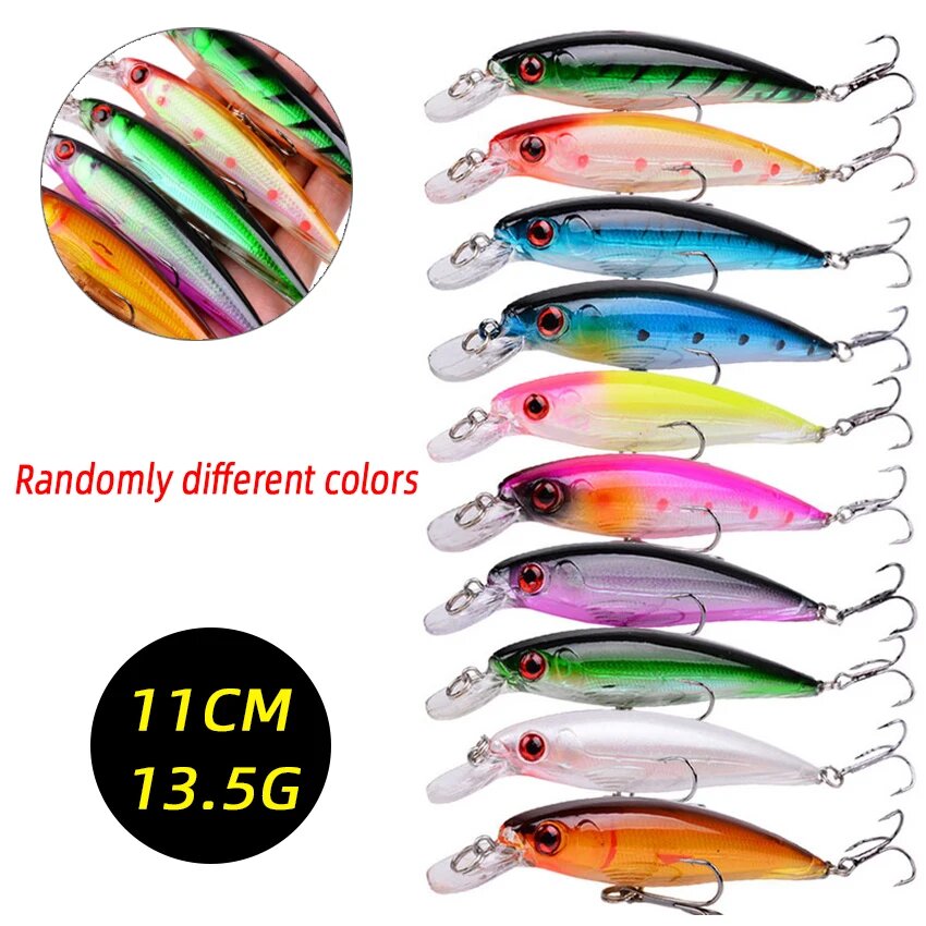 AOrace набор блесен для рыбалки 3/5/8 шт 3pcs Random Colors, FS0041