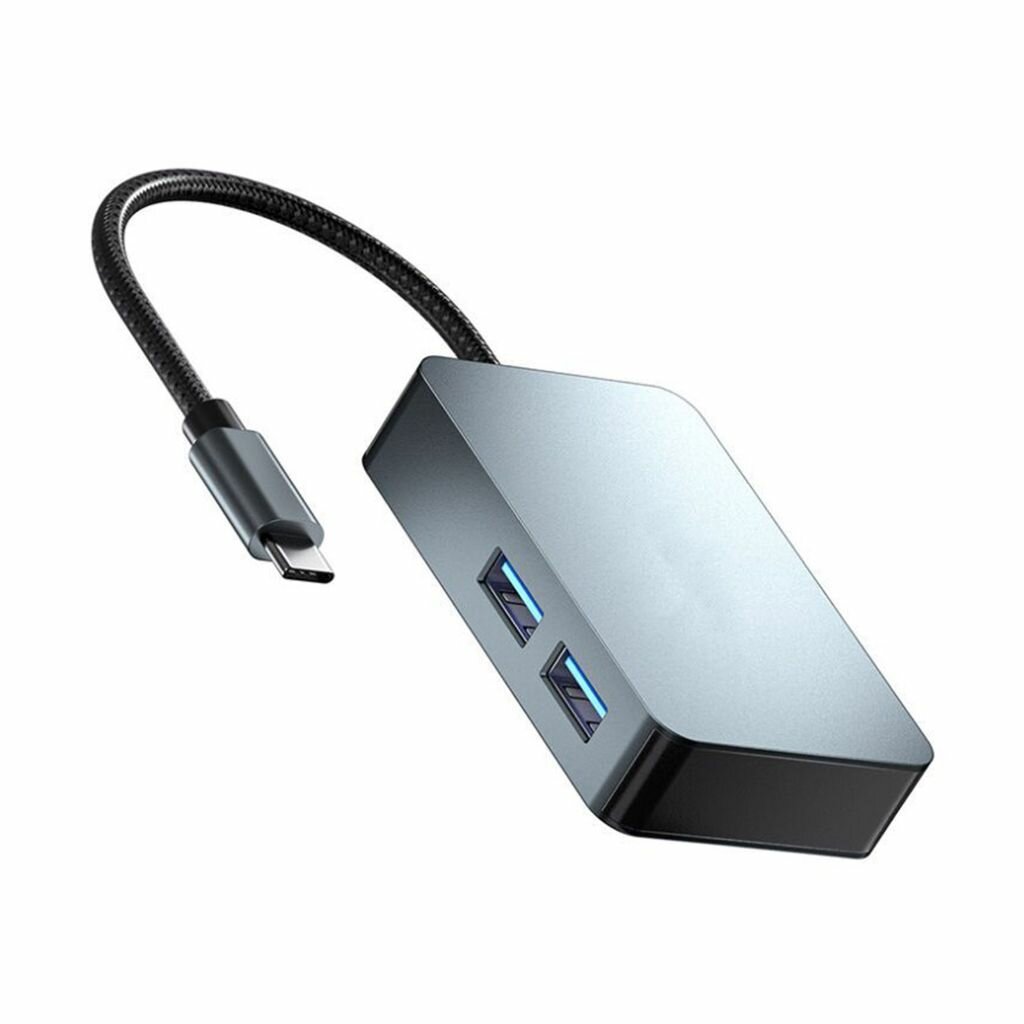 Док-станция 5в1 TypeC USb3.0 PD100W для быстрой передачи данных ноутбуков UsbC Dock