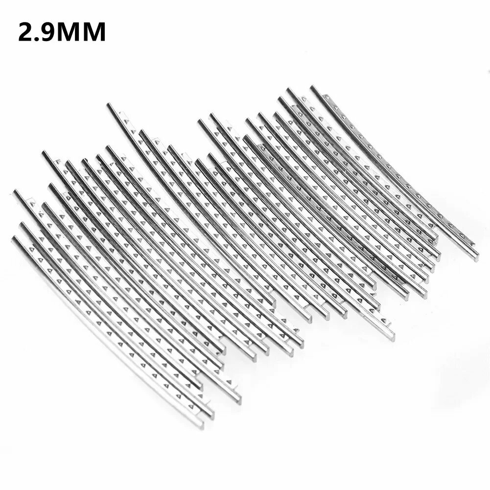 Лады для электрогитары, никель, 24 шт, 2.4/2.7/2.9 мм 2.9mm