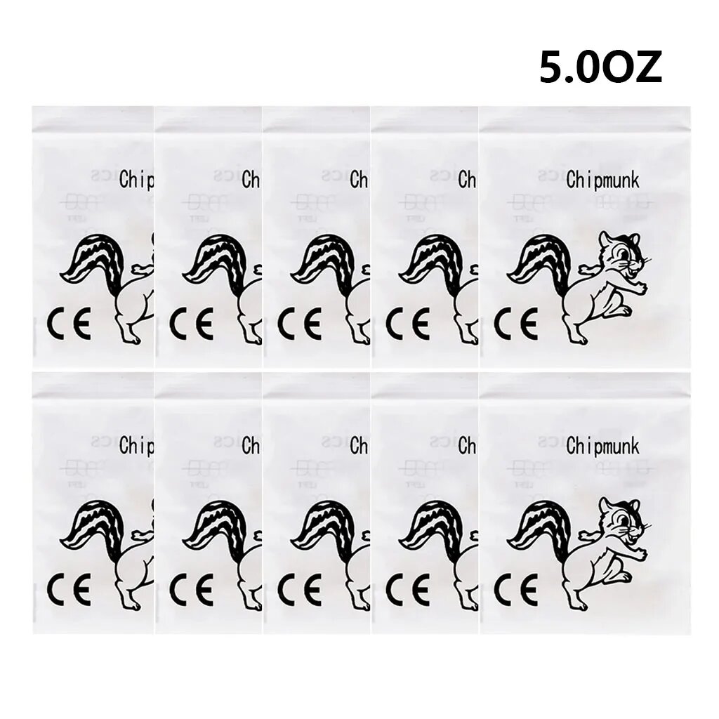 Эластичные резинки для брекетов DFDG 3.5/4.5/5.0/6.5 OZ 5 OZ chipmunk yellow