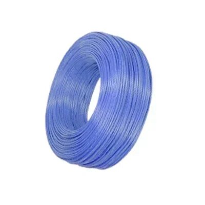 Провод силиконовый 26AWG синий 10 метров UL3135