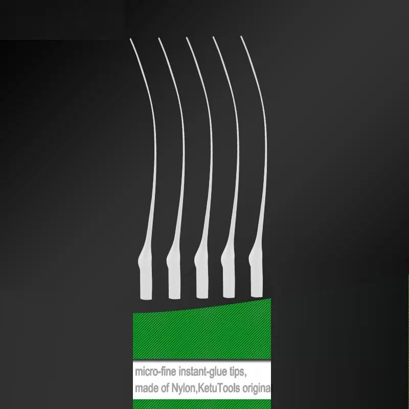 100 шт./лот CA Glue Extender прецизионные насадки-аппликаторы для мгновенного клея, цианоакрилатных клеев, SUPER клей, быстросохнущий клей