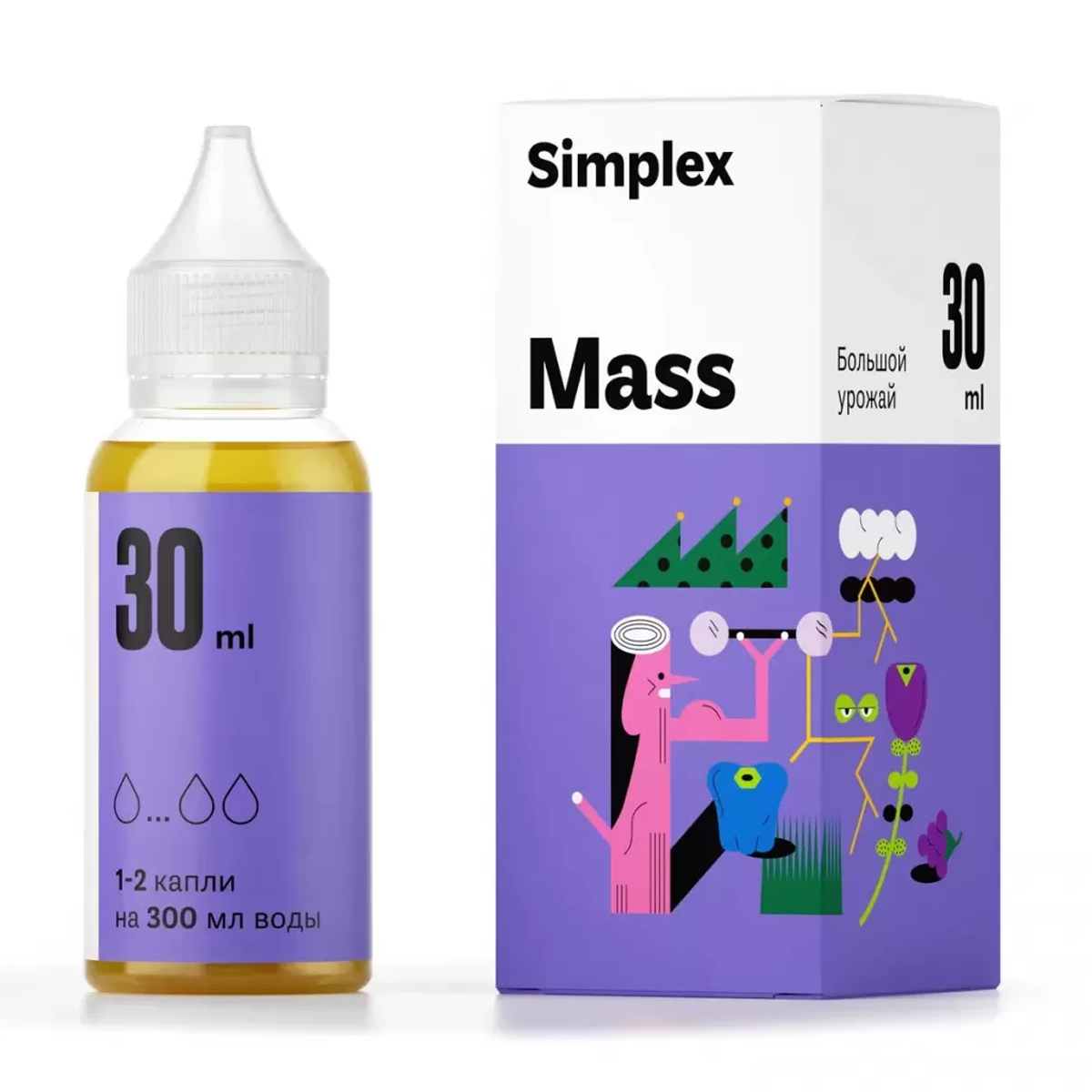 Стимулятор цветения / Mass, 30 мл / Simplex