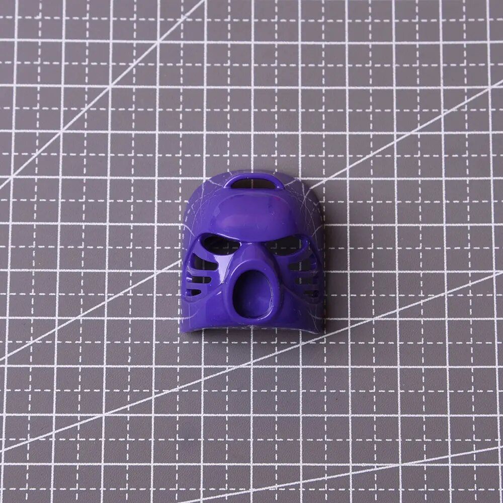 Маска Tahu Bionicle, фиолетовый, деталь 32505