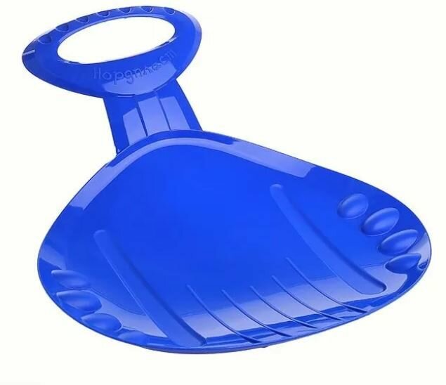 Салазка/ Ледянка Нордпласт (35,5 см) синяя