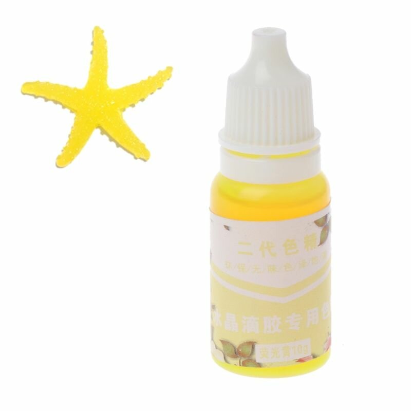 Краситель эпоксидной смолы, 15 цветов, пигмент, жидкий краситель для ювелирных изделий, рукоделия, художественного творчества, 10 г/0,35 унции каждый