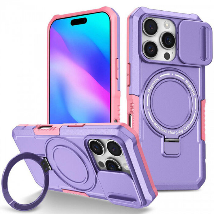 CamShield MagSafe Противоударный чехол для iPhone 16 Pro со шторкой для камеры