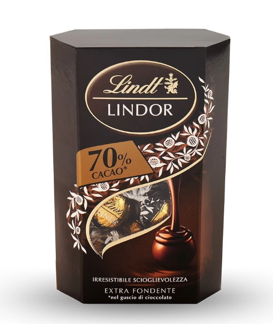 Конфеты LINDT LINDOR темный 70% 200г