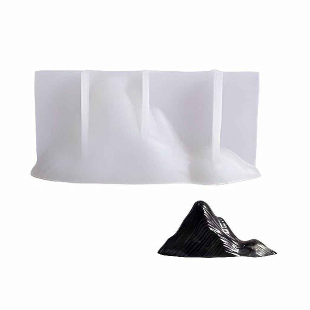 Набор силиконовых форм для изготовления горных свечей и мыла — многоразовый 3D комплект для DIY, смолы и гипса