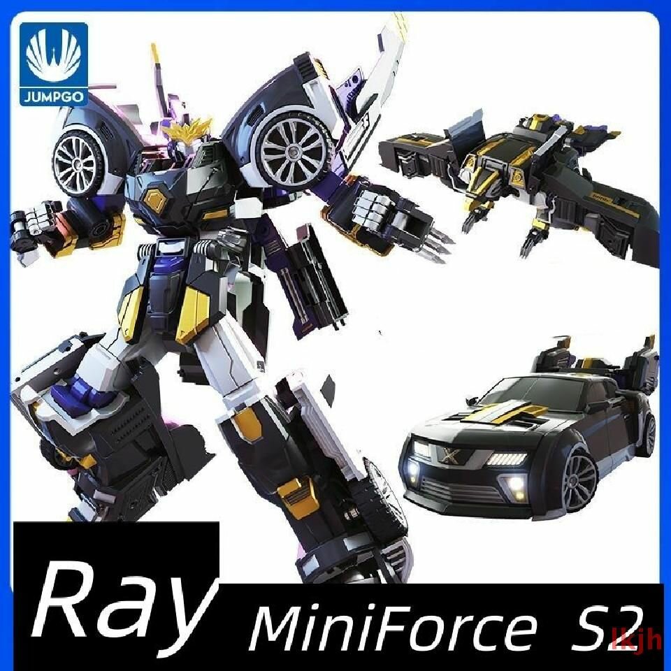 Mini Force(Мини-специальная команда), МиниФорс игрушка, Подарки для детей, Деформационный робот, S2, 20CM, Ray