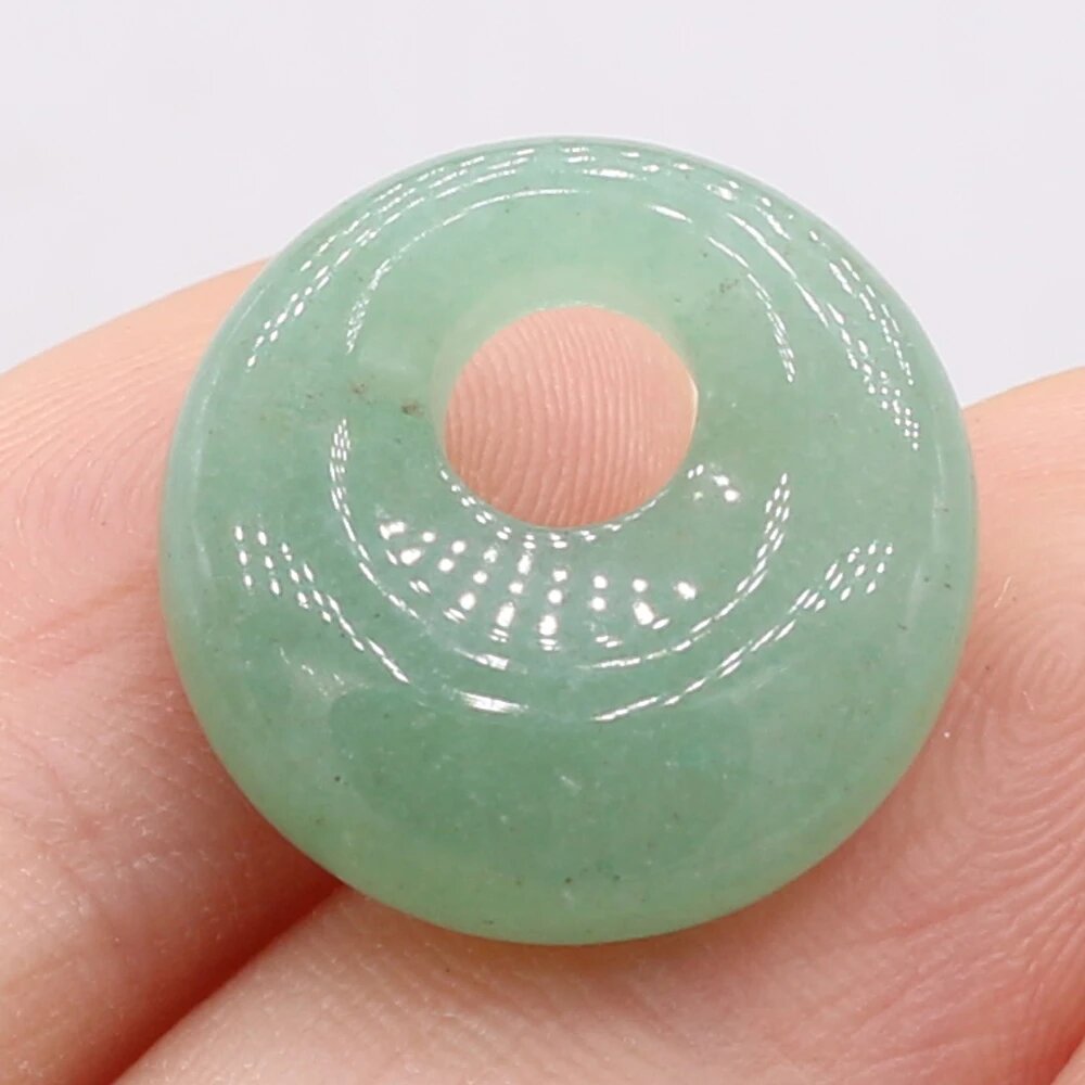 Бусины из полудрагоценных камней 5,5 мм Изумрудный, Green dongling