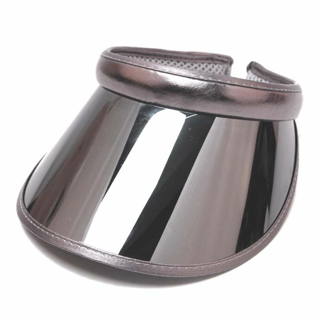 Мужские и женские пустые цилиндры из ПВХ, весенние летние солнцезащитные шляпы ярких цветов с защитой от ультрафиолета-серебристо-серый