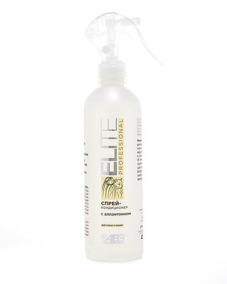 АВЗ ELITE PROFESSIONAL 270 мл спрей для кошек и собак с аллантоином для облегчения расчесывания шерсти