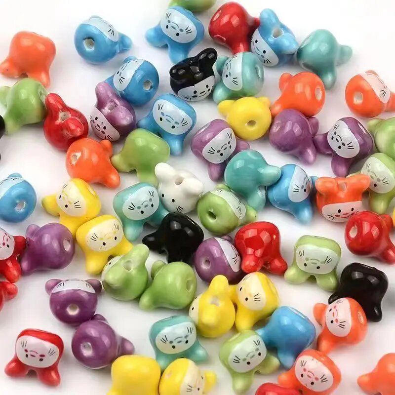 YoZuSmily керамические бусины Тоторо 12 мм 12