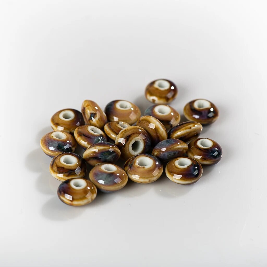 Многоцветные керамические бусины Midofare 13 мм 20 шт. 20pcs-13mm-XN35912