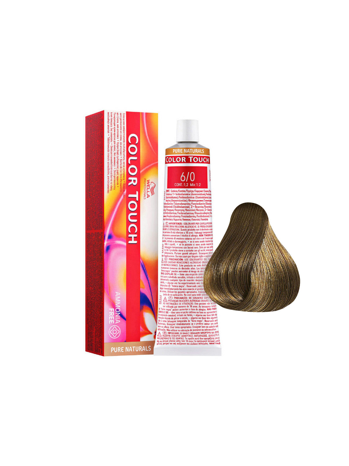 Wella Color Touch 6/0 - Тонирующая краска без аммиака темный блонд 60 мл
