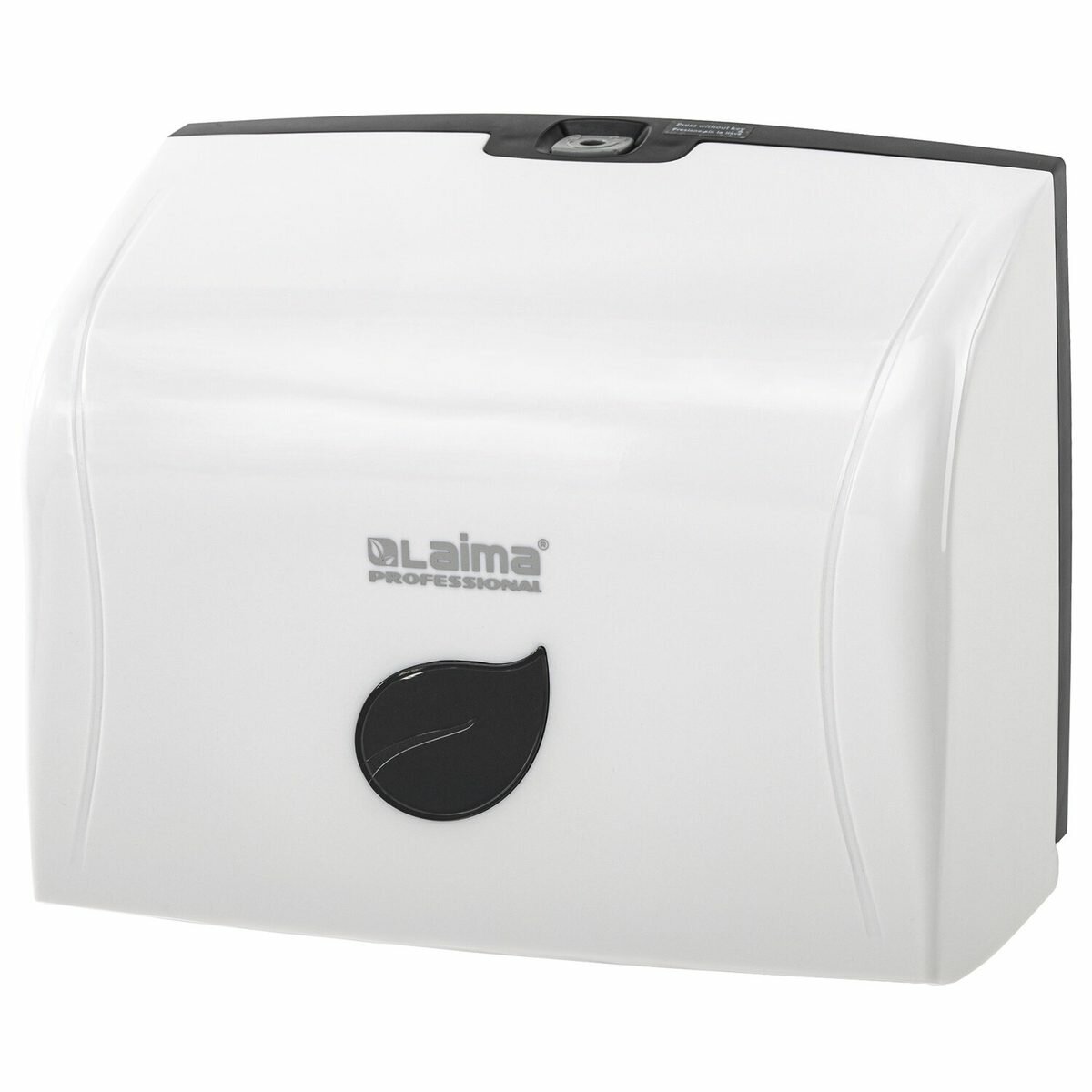 Диспенсер для полотенец листовых Лайма Professional Eco H3, V-сложение, пластик, белый (606548), 12шт.