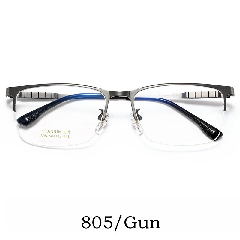 Мужские очки YIMARUILI из титана, 805 Gun