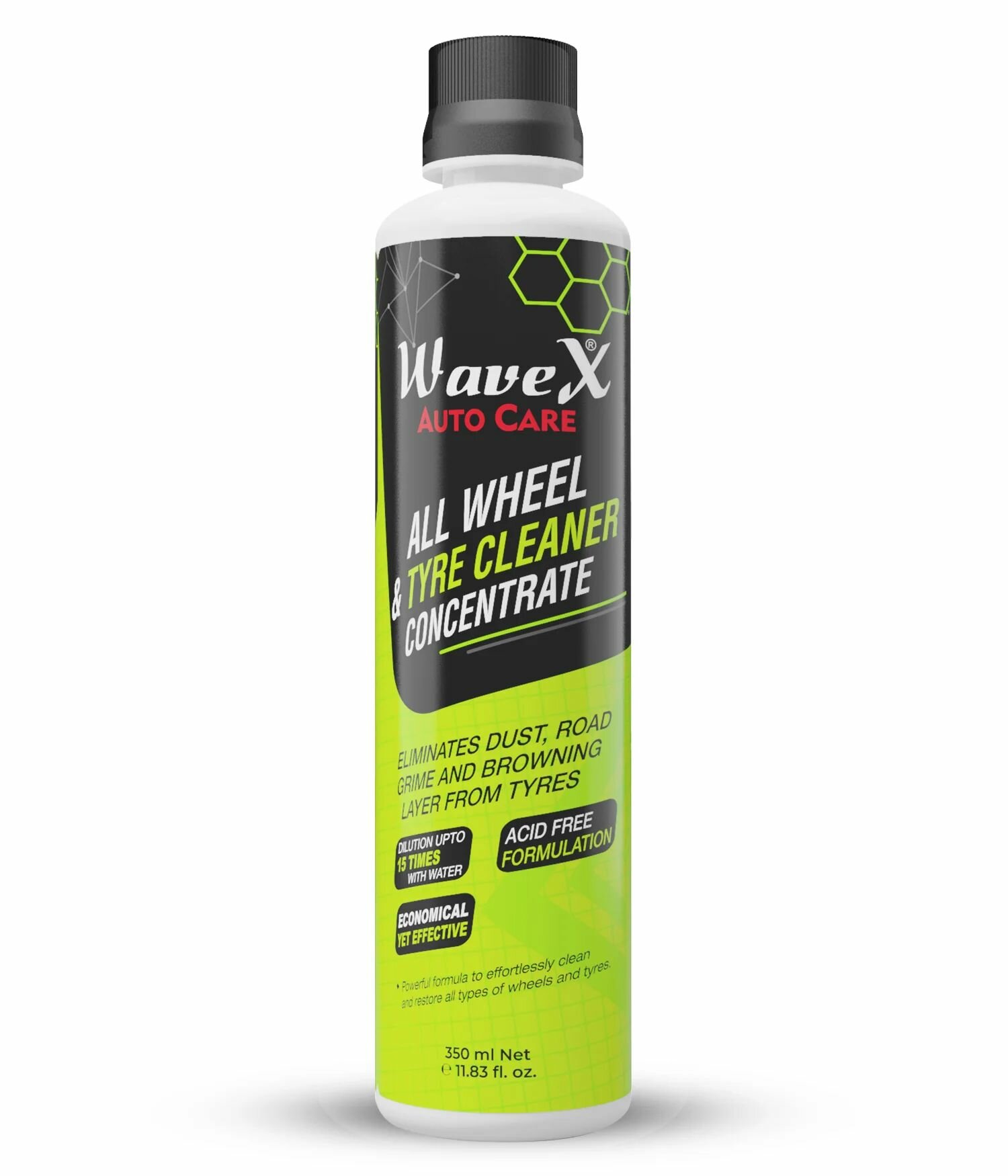 Wavex All Wheel and Tyre Cleaner Concentrate Очиститель для дисков и шин, 350мл.