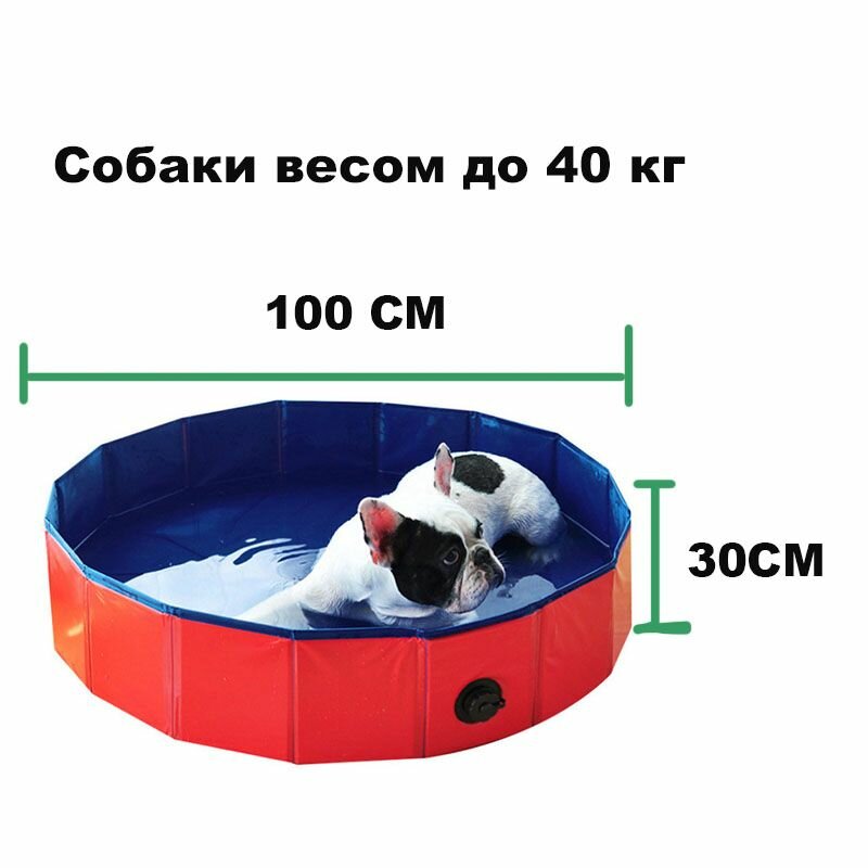 PVC складной портативный бассейн для домашних животны
