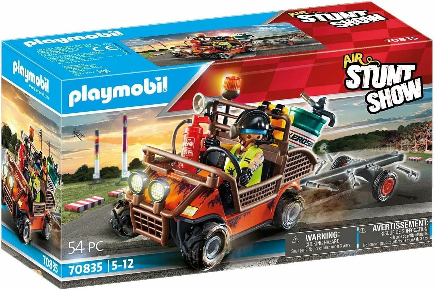 Конструктор Playmobil Air Stunt Show - Сервисный автомобиль - Плеймобиль 70835