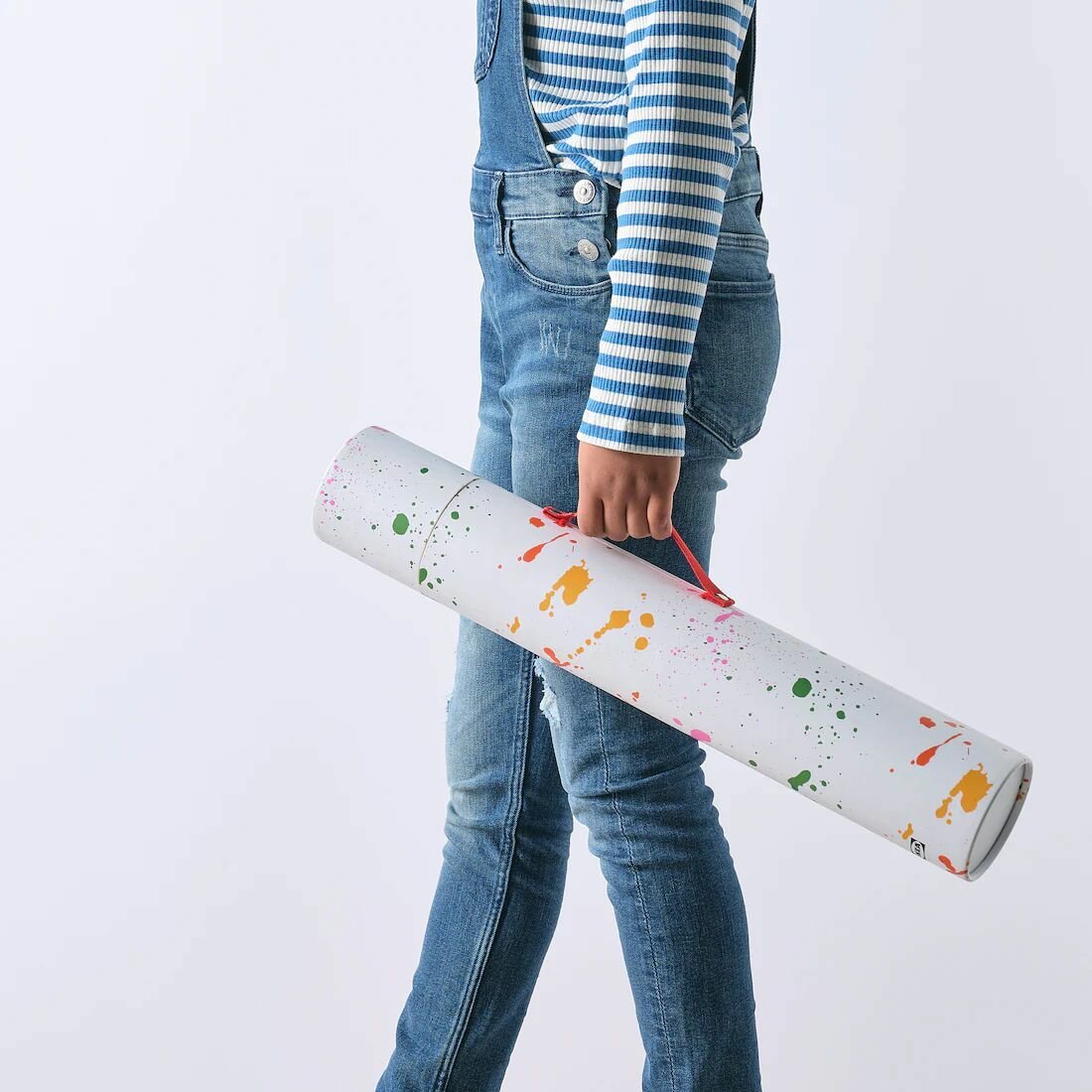 Тубус для хранения рисунков и чертежей IKEA MАLA мола разноцветный