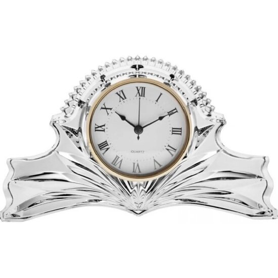 Настольные часы Crystal Bohemia CLOCKSTANDS, 27 см, хрусталь
