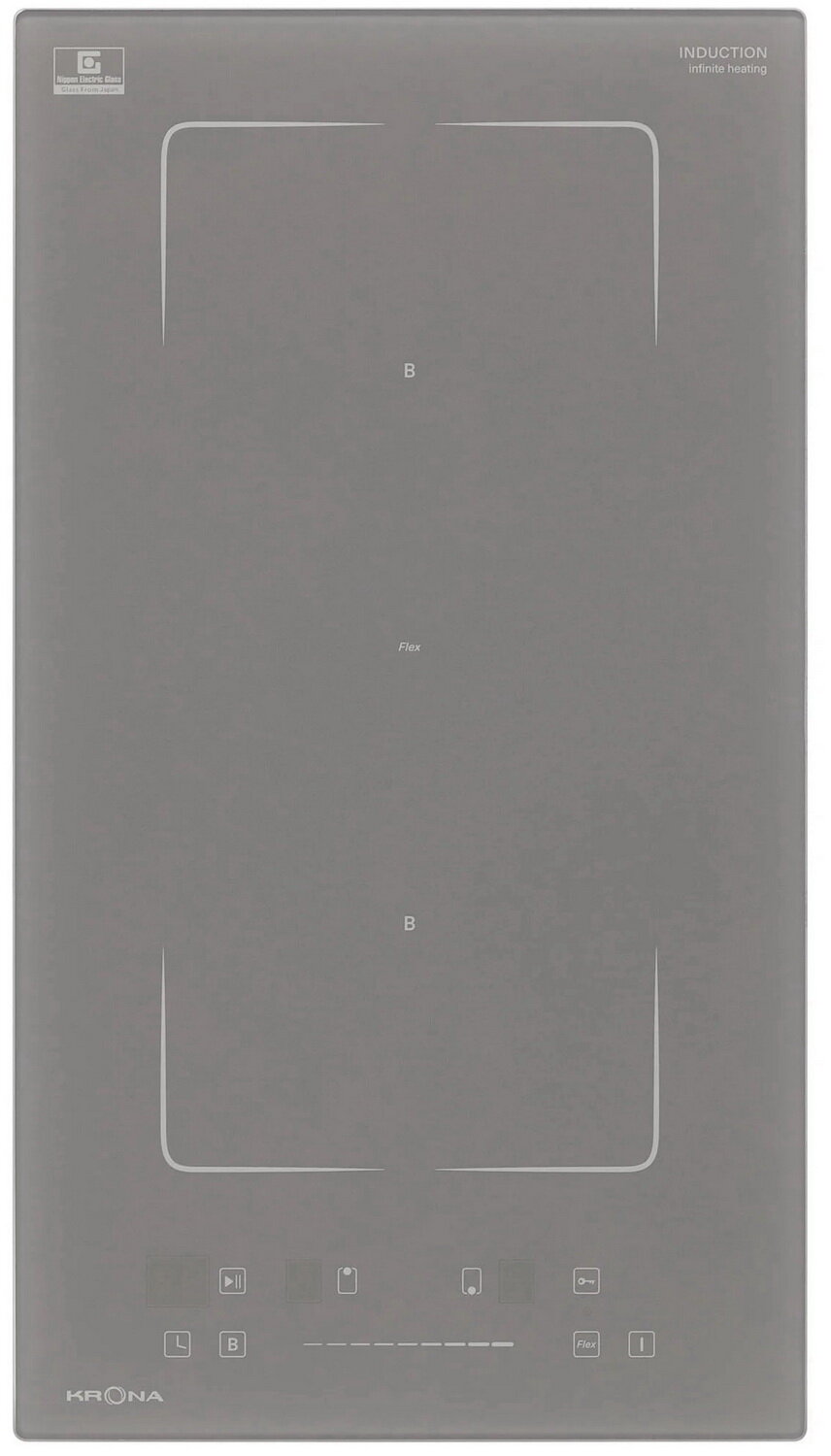Электрическая варочная панель Krona MYSTERIUM max ih 30 GR