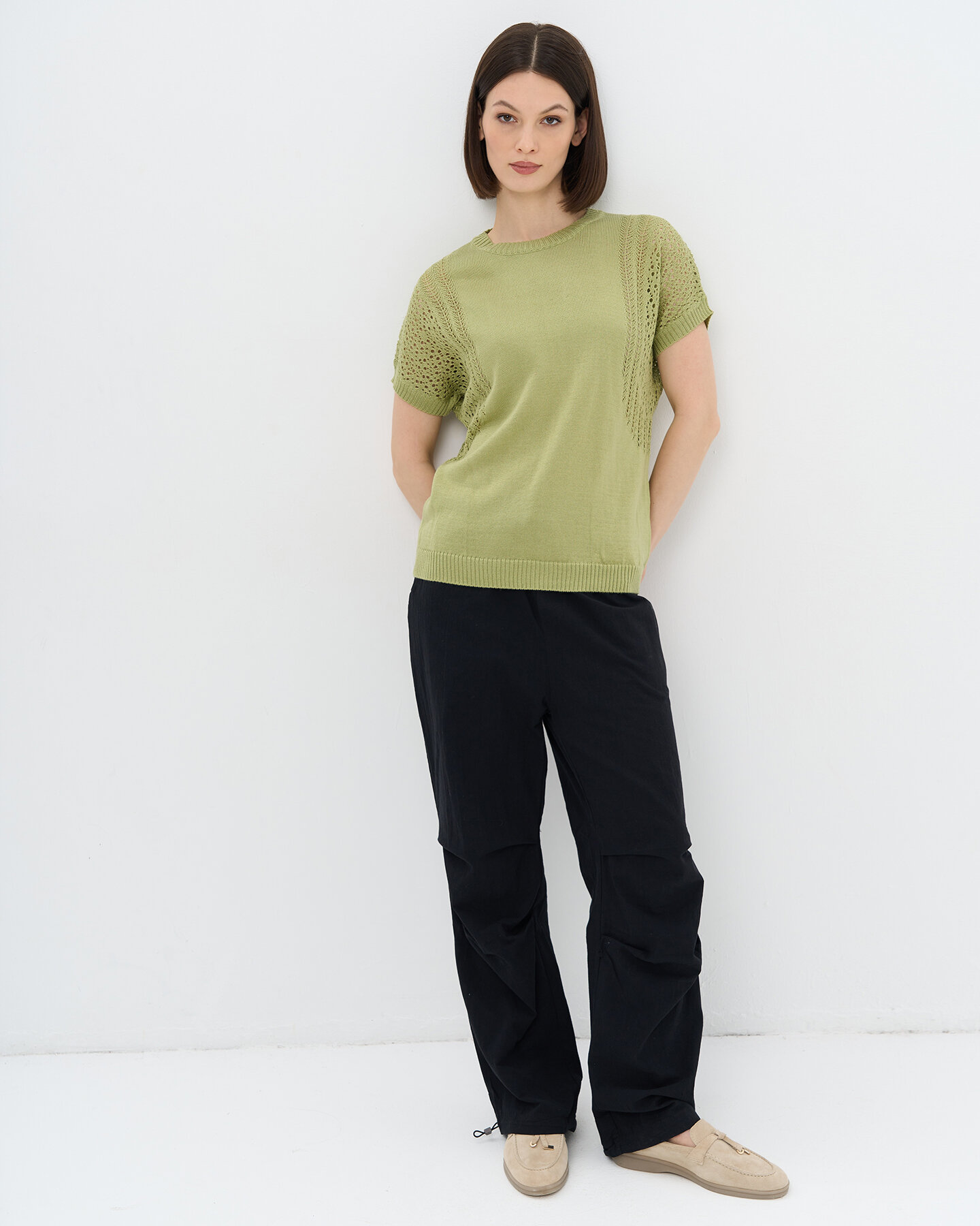 Брюки багги