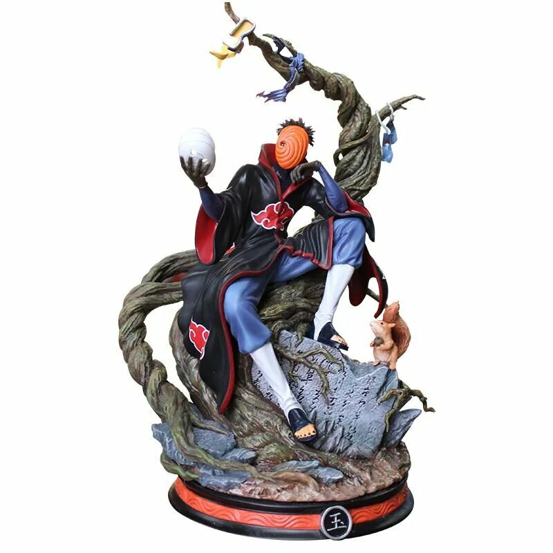 Коллекционная фигурка аниме Наруто Обито Учиха Uchiha Obito 32cm, подарок для друга Лева NSB220923 08, LINXIANG YZ